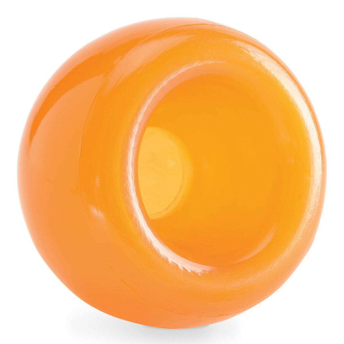 Orbee-Tuff Snoop Interactive Treat Dispensing Dog Toy, Orange, Large ...